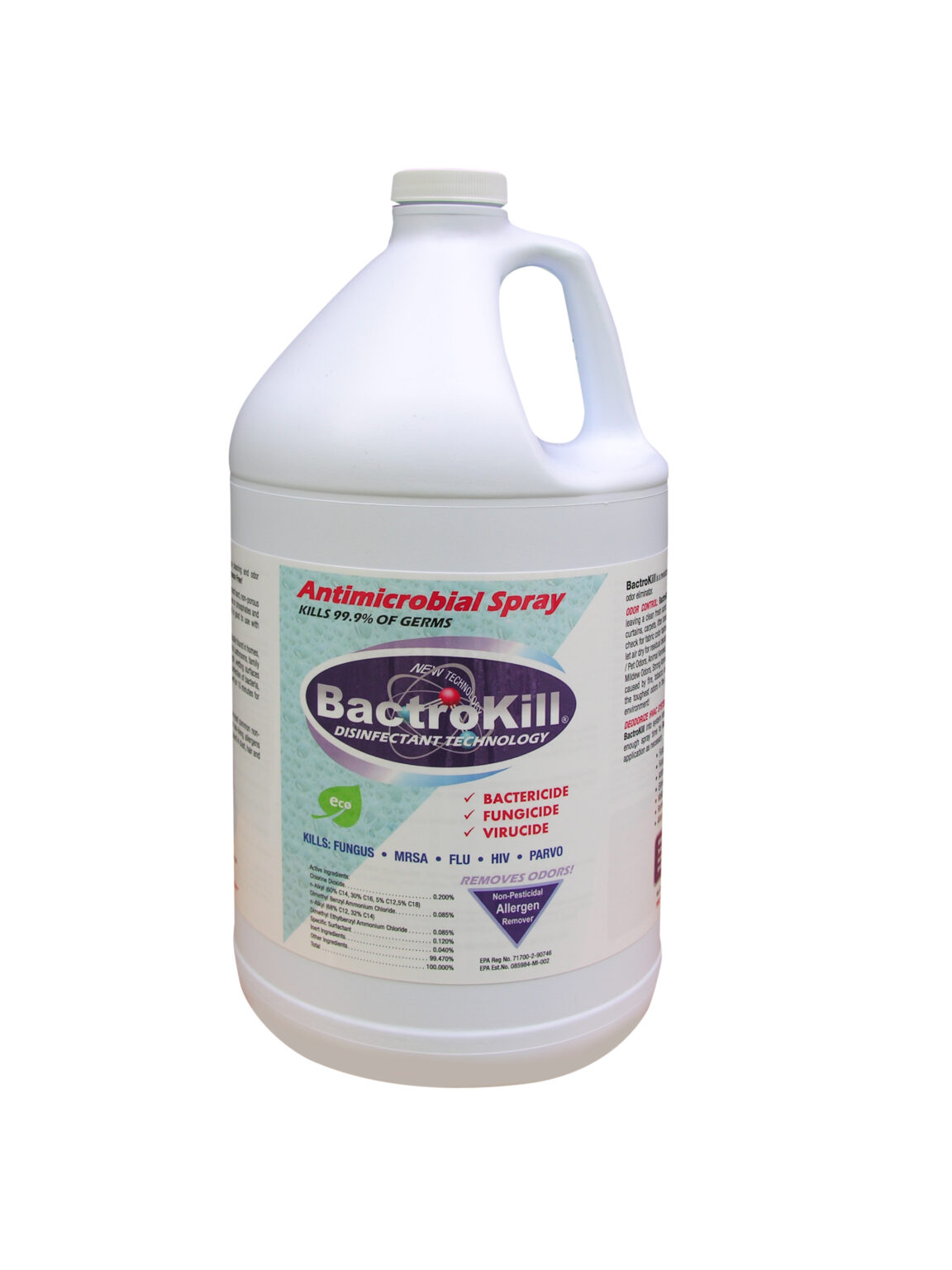 BactroKill: EPA Registered Antimicrobial Spray Disinfectant
