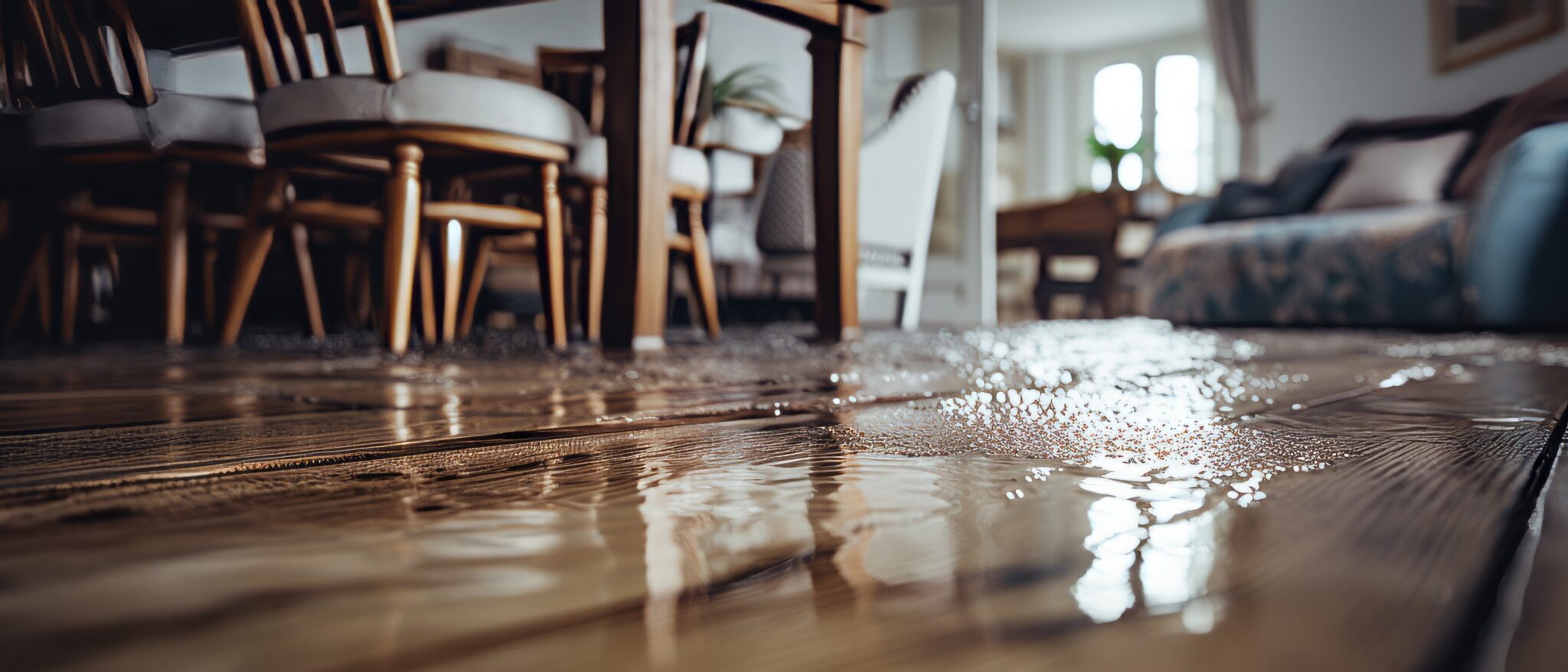 Water Damage Restoration Process, Disinfection & Cleanup Steps